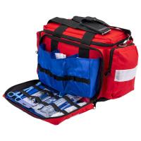 China 200 Pieces Large Survival First Aid Kit Mini Emergency Travel Kit Empty Bag for sale
