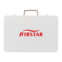 China Portable Outdoor Metal Medical First Aid Kit Boxes With Hasp Lock for sale