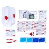China Travellers Survival First Aid Kit In Flashlight Torch Box With Batteries for sale