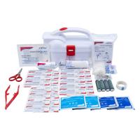 China Travellers Survival First Aid Kit In Flashlight Torch Box With Batteries for sale