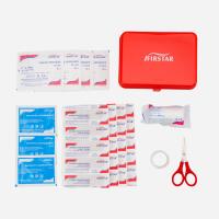 China Small Travel First Aid Kits For Basic Hiking Green Blue Color for sale
