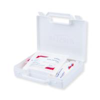 China 33pcs Portable Car First Aid Kit Wall Mounted ABS Plastic Empty Box for sale