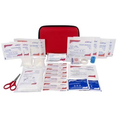 China Outdoor Sport Portable First Aid Kit Multifunctional Storage For Travel Camping for sale