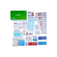 China Recycle Cardboard First Aid Kit Boxes For Office Industries Home Vehicle 21*15*12CM for sale
