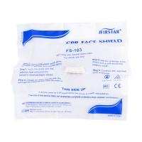 China Mouth To Mouth CPR Face Shield Artificial Respiration Emergency Mask for sale