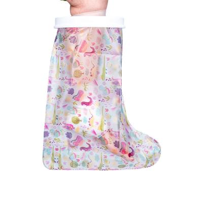 China PVC Waterproof Cast Bandage Protector Leg Hand Arm Cast Cover For Broken Wound Care for sale