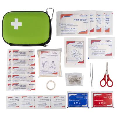 China Custom Logo Car Trauma Eva First Aid Kit Bag Set With Emergency Medical Supplies for sale