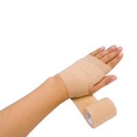 China Pure Cotton Natural Rubber Self Adhesive Bandage For Emergency Rescue Water Resistant for sale