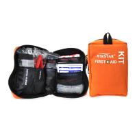 China Small Camping First Aid Kit For Dogs Hiking Backpacking Orange Portable 14x10x5cm for sale