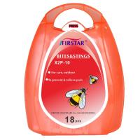 China Survival Travel First Aid Kits With Sterile Needles Rescue Box Medicine Case Pocket for sale