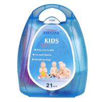 China Adventure Safe Mini Travel First Aid Kits Baby Emergency Container 22pcs for sale