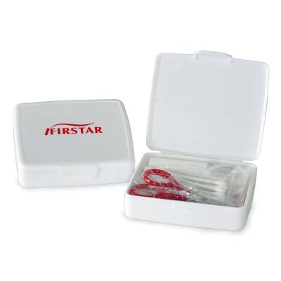 China Compact Travel First Aid Kit Diy Box Mini Plastic Case 10x8.7x2.7cm for sale