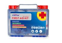 China FDA Firstar Basic Handy Office First Aid Kit In Plastic Box For Minor Injury Treatment for sale