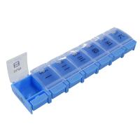 China Am Pm 7 Day Push Button Pill Reminder 2xl Xl Daily Weekly Medicine Planner Box for sale