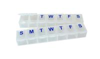 China 3xl Vitamin Jumbo Weekly Pill Box Organizer Am/Pm Box Organizer 3 4 Times A Day for sale
