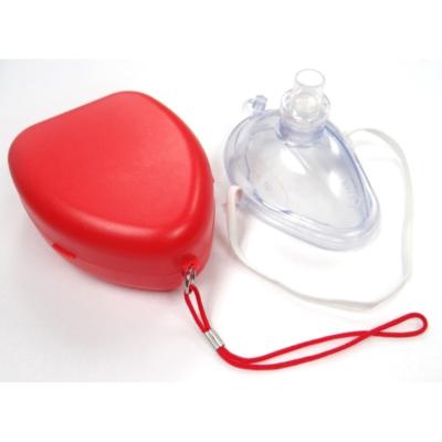 China Resuscitation Pocket Face Mask Cpr Resuscitation Mask Position Ex Cushion 13x10x5 Cm for sale