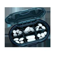 China 3 Times Per Day Bpa Free Pill Organizer Am Pm Child Proof 7 Day 6 Compartments for sale