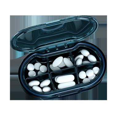 China 3 Times Per Day Bpa Free Pill Organizer Am Pm Child Proof 7 Day 6 Compartments for sale