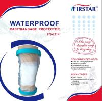 China Waterproof Knee Cast Cover For Shower Breathable Wound Protector Surgery Child for sale
