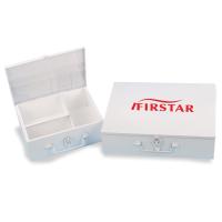 China White 25 Person First Aid Kit Metal Boxes Large Cabinet Empty Wall Mounted for sale