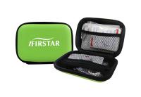 China Personal Trauma First Aid Kit Equipment Green EVA Deluxe 16.5x12x6cm for sale