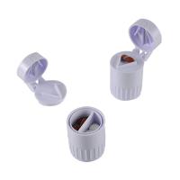China Vitamin 4 In 1 Pill Cutter And Crusher Splitter Container Storage Box for sale