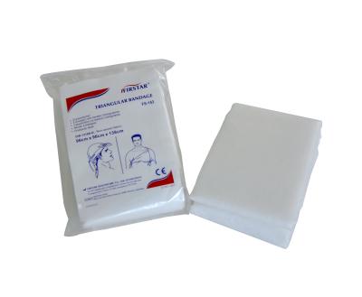 China First Aid Non-Woven Triangular Bandage 96*96*136cm for use as a arm sling for sale