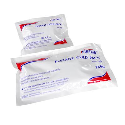 China First Aid Instant Cold Pack Disposable Instant Activation With No Freezing for sale