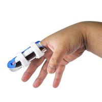 China Metal Finger Support Splints Padded Stabilizer Soft Foam Interior And Loop Straps Adult Child for sale