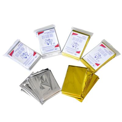 China IFAK Emergency Blanket for Survival Gear and Equipment Mylar Thermal Blanket for First Aid Kit Camping Hiking Outdoor for sale