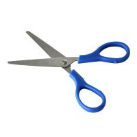 China First Aid Supply Medical Scissors With 5cm Graduation Stainless Steel Blue Color For Cutting Bandages Wound Dressings for sale