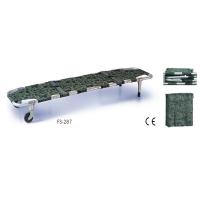 China Emergency Collapsible Stretcher Military Ambulance Aluminum Polyester Fabric for sale