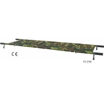China Aluminum Emergency Military Folding Stretcher Medical Military Respond First Aid Supplies for sale