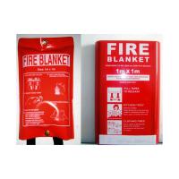 China Fire Fighting First Aid Supplies Emergency Kitchen Reusable Fire Blanket Multiple Sizes for sale