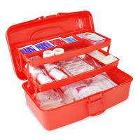 China Medical Storage Box First Aid Kit Organizer Boxes Cabinet Tool Craft Box for sale