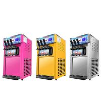 China 1.2Kw Mini Soft Ice Cream Machine Various Tastes For Shopping Malls for sale