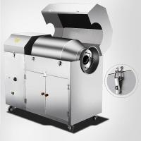 China Industrial Electric Peanut Roaster 3KW 220V/380V Stainless Steel Nut Roasting Machine for sale