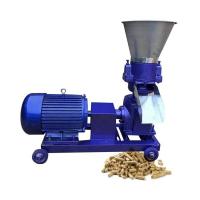 China Industrial Poultry Feed Pellet Machine 380V 3-22KW Floating Fish Feed Extruder 80-1100kg/h for sale