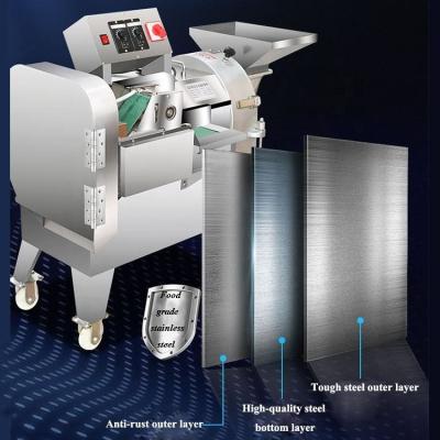 China 50Hz 1500W Commercial Cabbage Cutting Machine Vegetable Slicer 500-800kg/h for sale