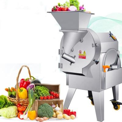 China Commercial Vegetable Cutting Machine 1500W 220V Multifunctional Dicing Slicing Shredding for Carrot Potato Onion for sale