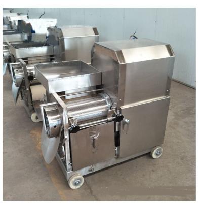 China Industrial Fish Meat Deboning Machine 500kg/h Stainless Steel Bone Separator for sale