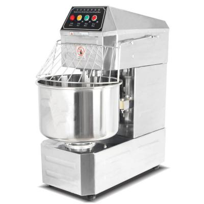 China 50 kg Commercial Spiral Dough Mixer Industrial Baking Equipment 2 Speed for sale