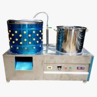 China 104cm Poultry Slaughterhouse Equipment defeather Chicken Plucker Machine for sale