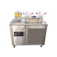 China Stainless Steel Electric Deep Fryer 35L 12kw 380V 50Hz for Duck Meat Chips Crispy Chicken for sale