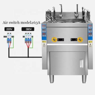 China Stainless Steel Commercial Noodle Boiling Cooker 120kg/h Electric Gas Heating for sale