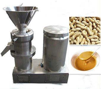 China Stainless Steel Colloid Mill Peanut Butter Machine 220V 3KW 60-100kg/h for sale