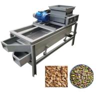 China 380V Peanut Shelling Machine 1.5KW 300kg Nut Cracker for Almond Hazelnut Apricot Kernel for sale