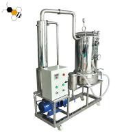 China 0.5 Ton Honey Filter Machine 60-100 kg/h 304 Stainless Steel Vacuum Concentrator for sale