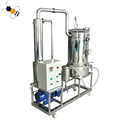China 0.5 Ton Honey Filter Machine 60-100 kg/h 304 Stainless Steel Vacuum Concentrator for sale
