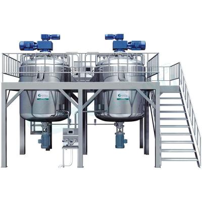 China Industrial Honey Processing Machine 200L Stainless Steel Homogenizer Mixing Tank for sale